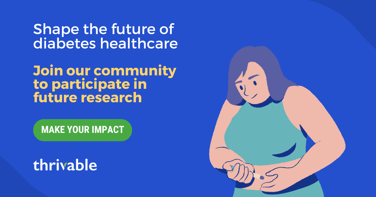 Thrivable Member Signup - Diabetes Panel